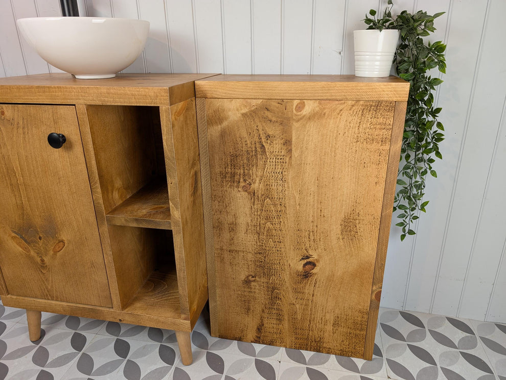 THE VANCOUVER / A Handmade Solid Wood Bathroom Cistern Housing. – My Store